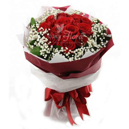 50 Roses – My Flora | #1 Miri Online Florist | Miri Delivery